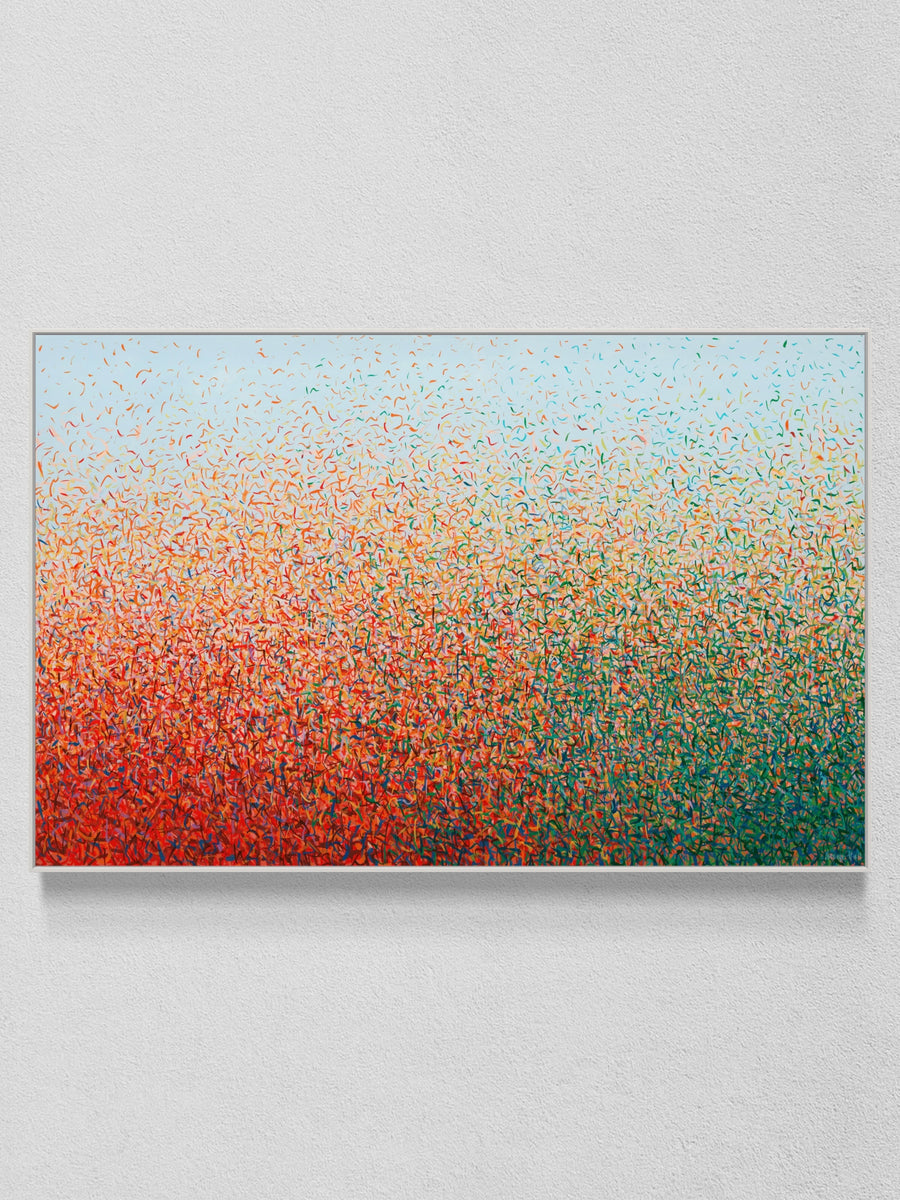 Australia's Rhythm - acrylic on canvas - 215 x 137cm / 84" x 54 ...