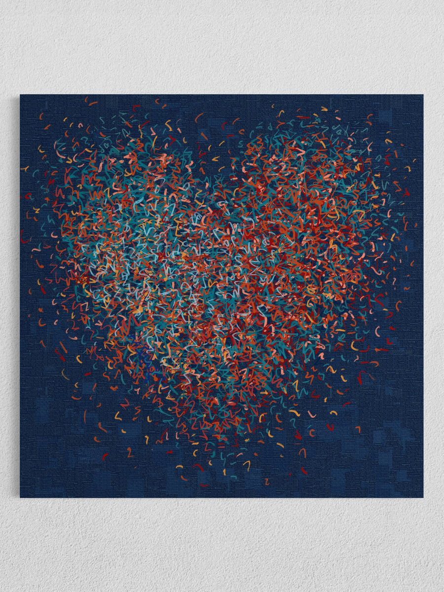 The Willing Optimsit Nacy - 125cm x 125cm/ 50" x 50" - Limited Edition ...