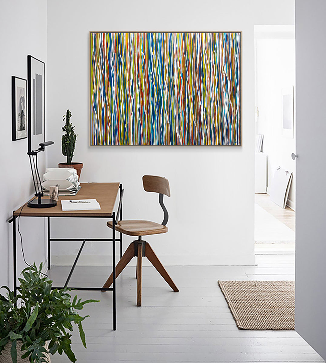 Soul - 100 x 75cm acrylic on canvas – George Hall Art